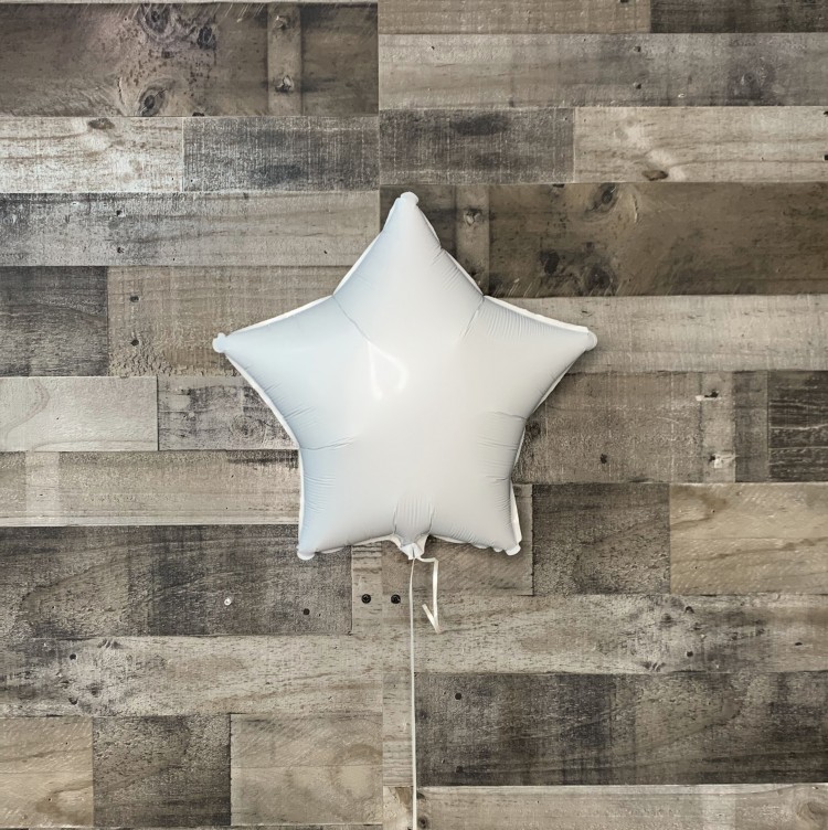 White Star Balloon 16"