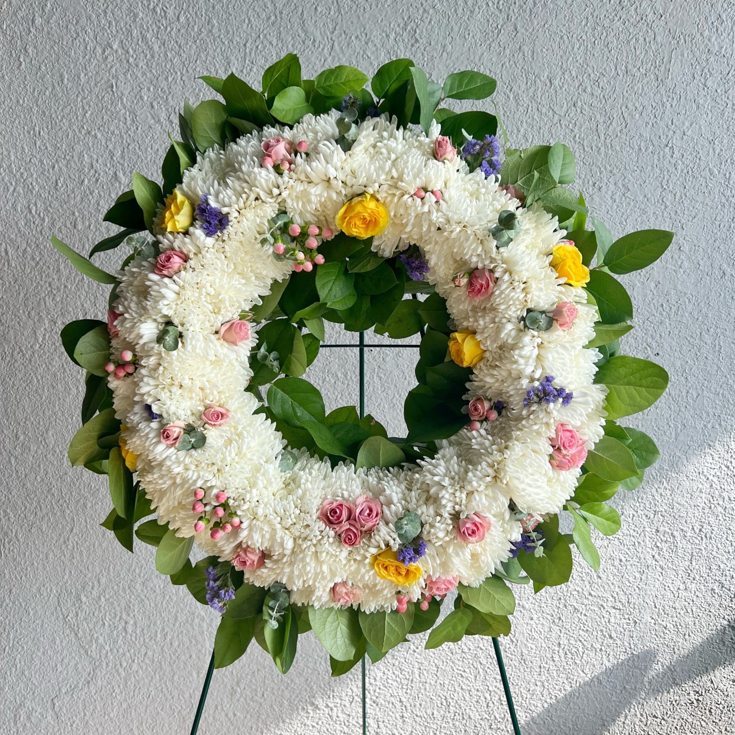 18" Funeral Wreath Stand
