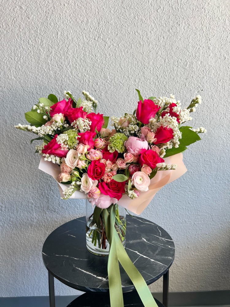 Juliet Heart Hand Tied Bouquet