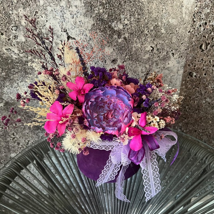 MIRABEL Collection Preserved Peony box